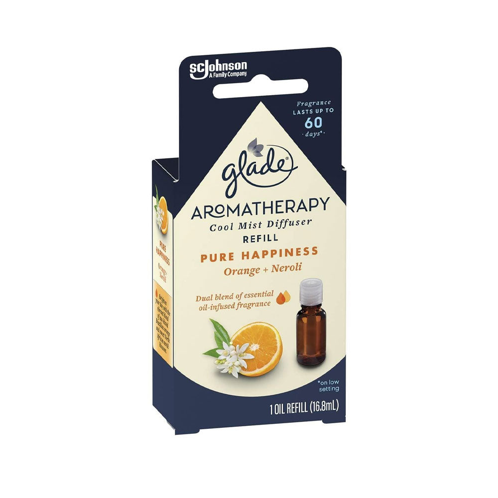 Glade Aromatherapy Cool Mist Diffuser Refill Orange + Neroli 16.8ml ...