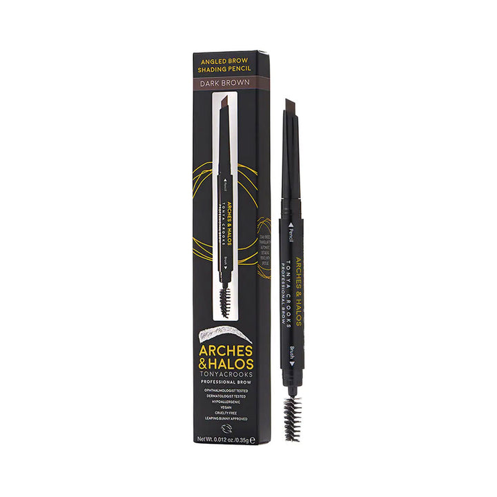 Arches & Halos Angled Brow Shading Pencil Dark Brown – Cosmetic Capital