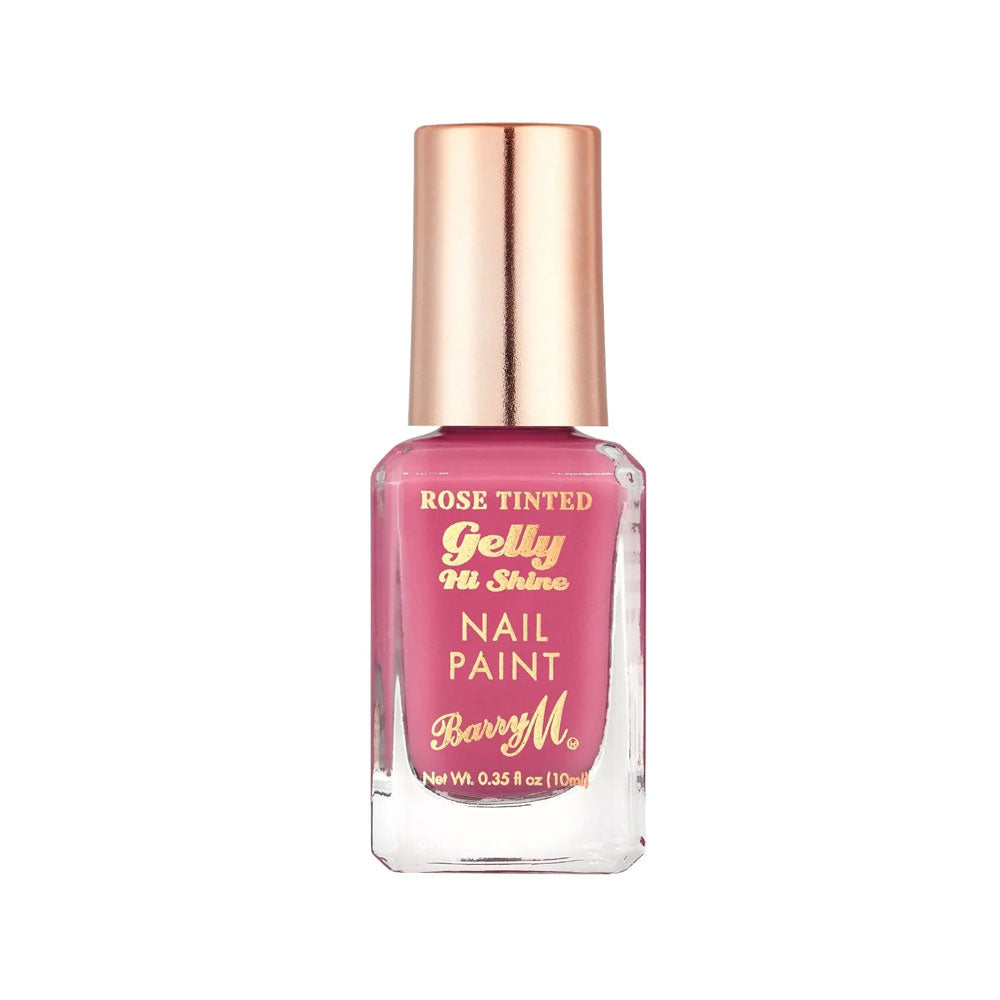 Barry M Hi Shine Nail Paint Gelly Rose Tinted 71 Crushed 10ml ...