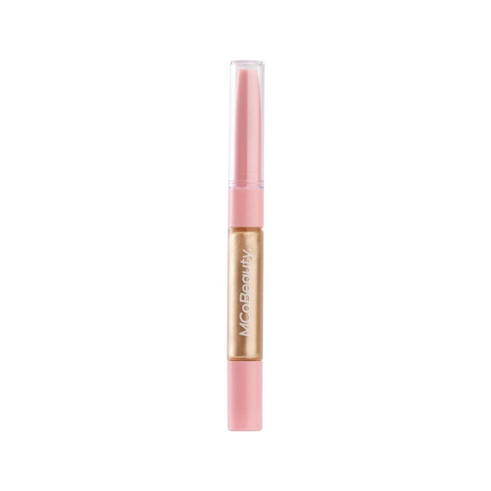 McoBeauty 2-in-1 Eyeshadow & Highlighter Dual Ended Stick Champagne ...