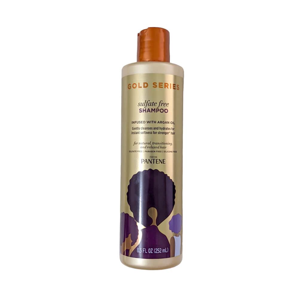 Pantene Shampoo Gold Series Sulfate Free Infused With Argan Oil 252ml ...