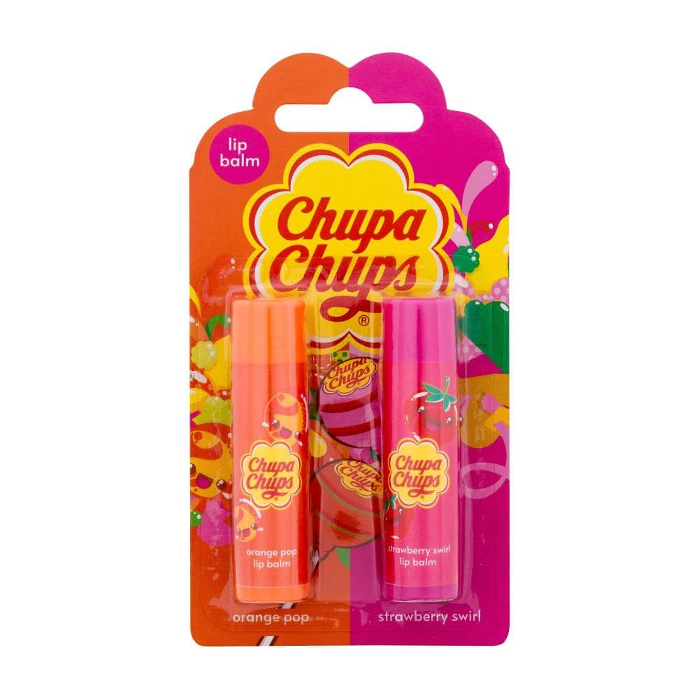 Chupa Chups Lip Balm Orange Pop & Strawberry Swirl – Cosmetic Capital