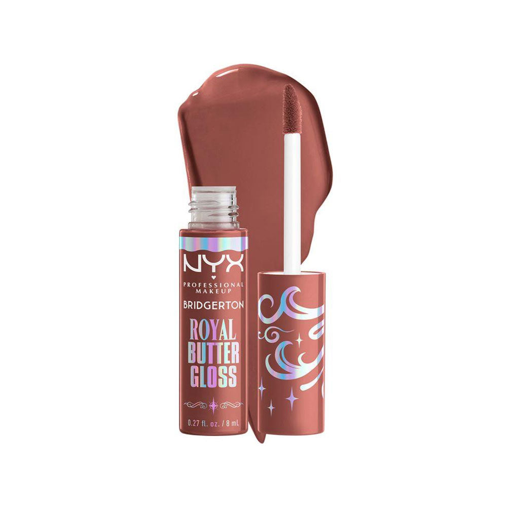 NYX Bridgerton Royal Butter Gloss Lip Gloss 02 Praline – Cosmetic Capital