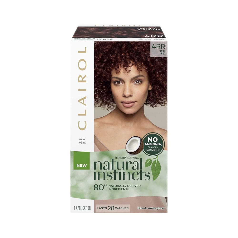 Clairol Natural Instincts Hair Color 4RR Dark Red – Cosmetic Capital