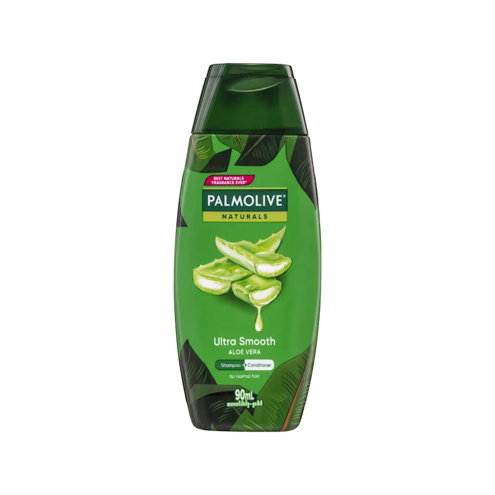 Palmolive Shampoo & Conditioner Naturals Ultra Smooth Aloe Vera 90ml ...
