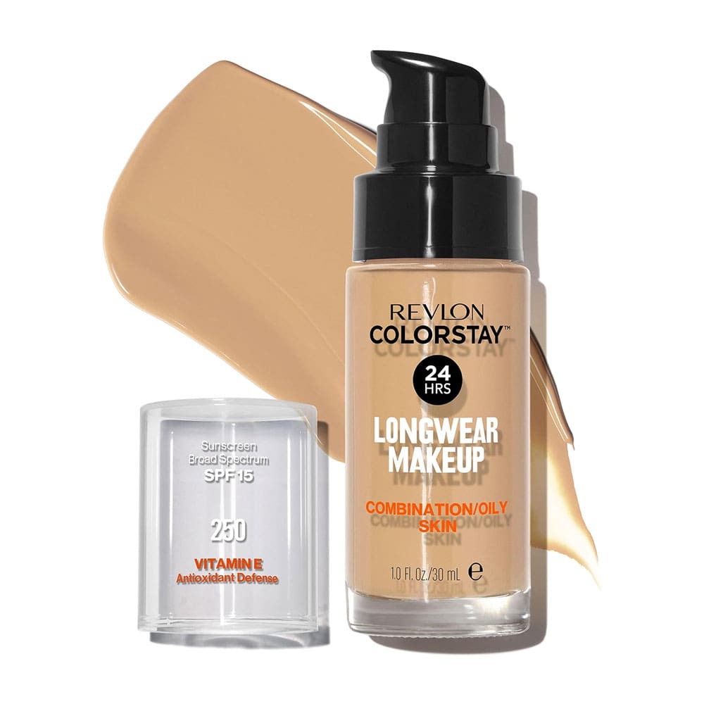 Revlon ColorStay Makeup Combination/Oily Skin 250 Fresh Beige SPF 15 3 ...