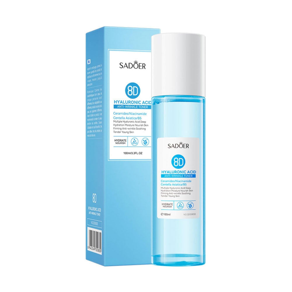 Sadoer 8D Hyaluronic Acid Anti Wrinkle Toner 100ml – Cosmetic Capital