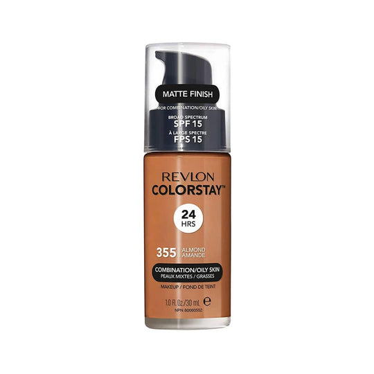 Revlon ColorStay Combination/Oily Foundation SPF15 355 Almond 30ml ...