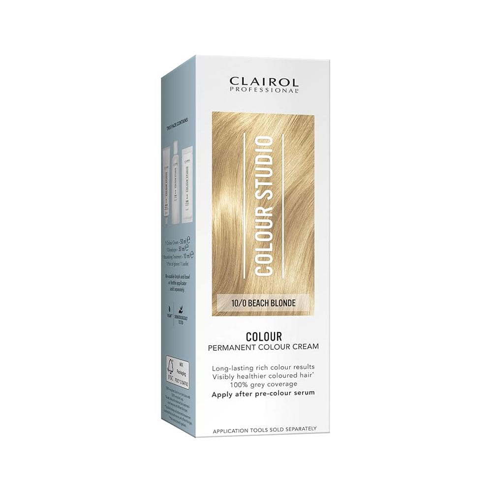 Clairol Professional Permanent Hair Cream Colour Studio 10/0 Beach ...