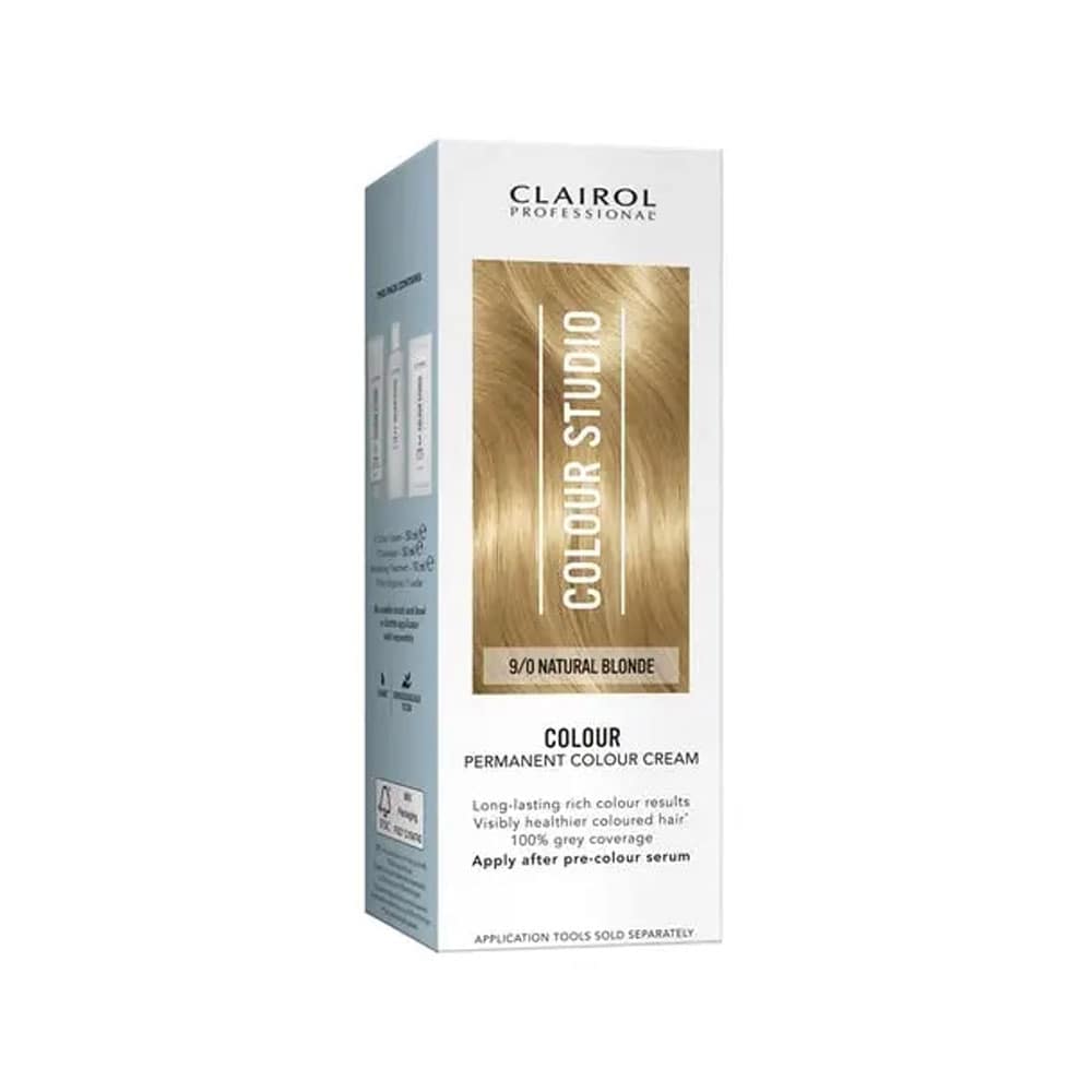 Clairol Professional Permanent Hair Cream Colour Studio 9/0 Natural ...