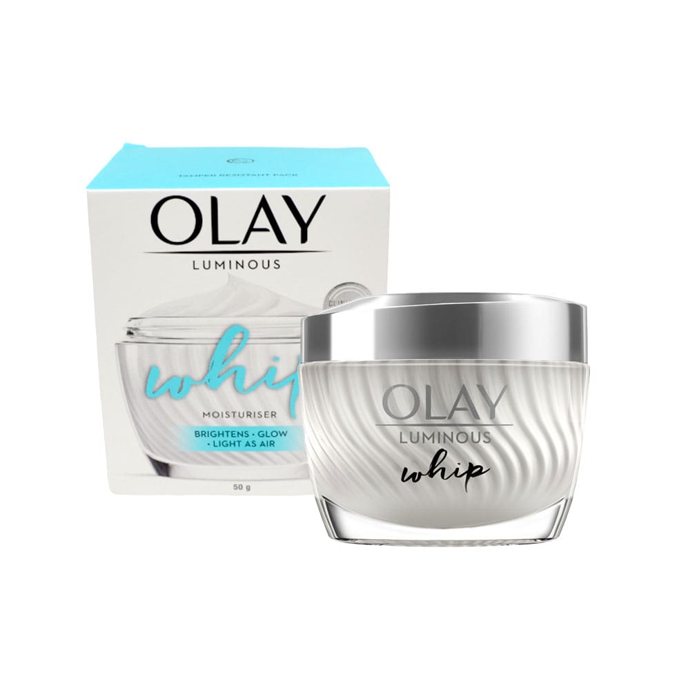 Olay Luminous Whip UV Moisturiser SPF30 50g – Cosmetic Capital