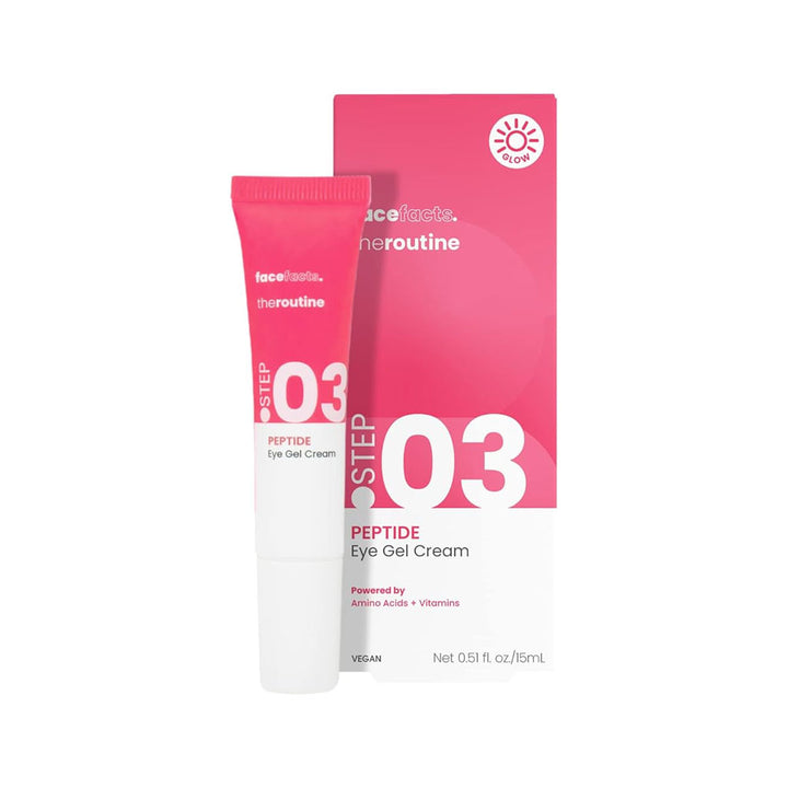 Face Facts The Routine Peptide Eye Gel Cream 15ml – Cosmetic Capital