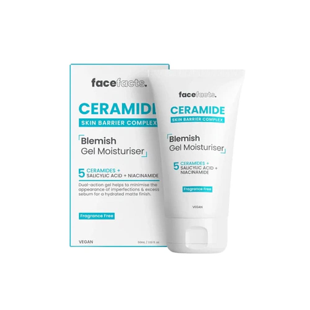 Face Facts Ceramide Blemish Gel Moisturiser 50ml – Cosmetic Capital