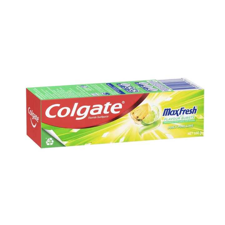 Colgate Fluoride Toothpaste Max Fresh Juicy Pine Lime 100g – Cosmetic ...