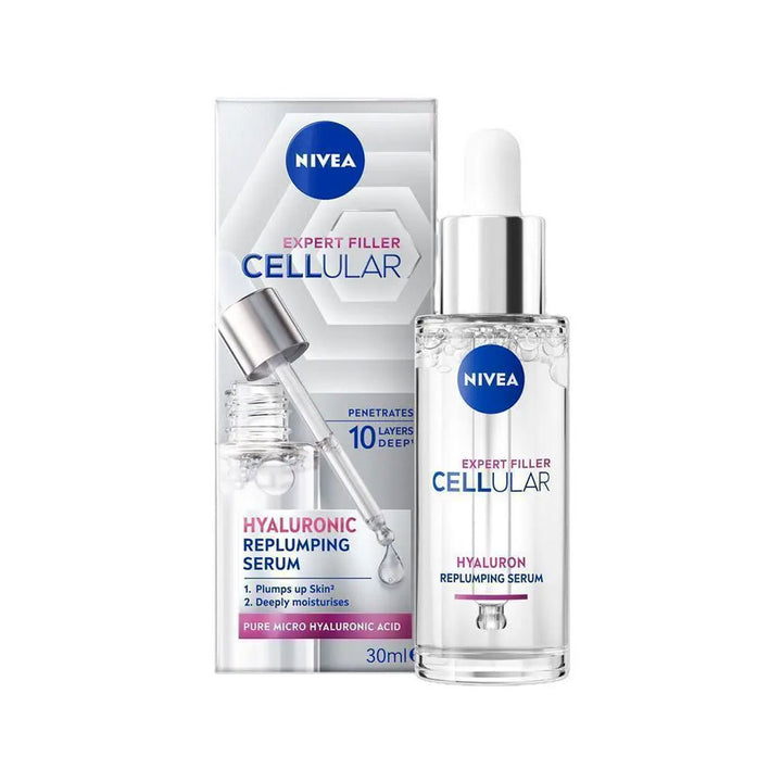 Nivea Hyaluronic Replumping Serum Expert Filler Cellular 30ml ...