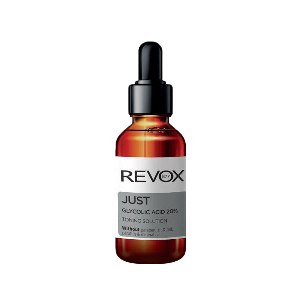 Revox Just Glycolic Acid 20% Toning Lotion 30ml – Cosmetic Capital