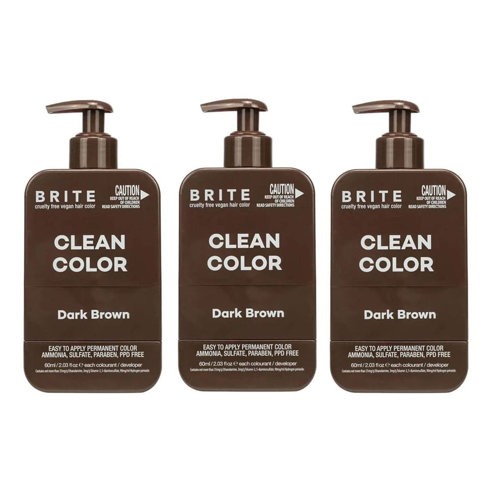 3x Brite Clean Color Dark Brown – Cosmetic Capital