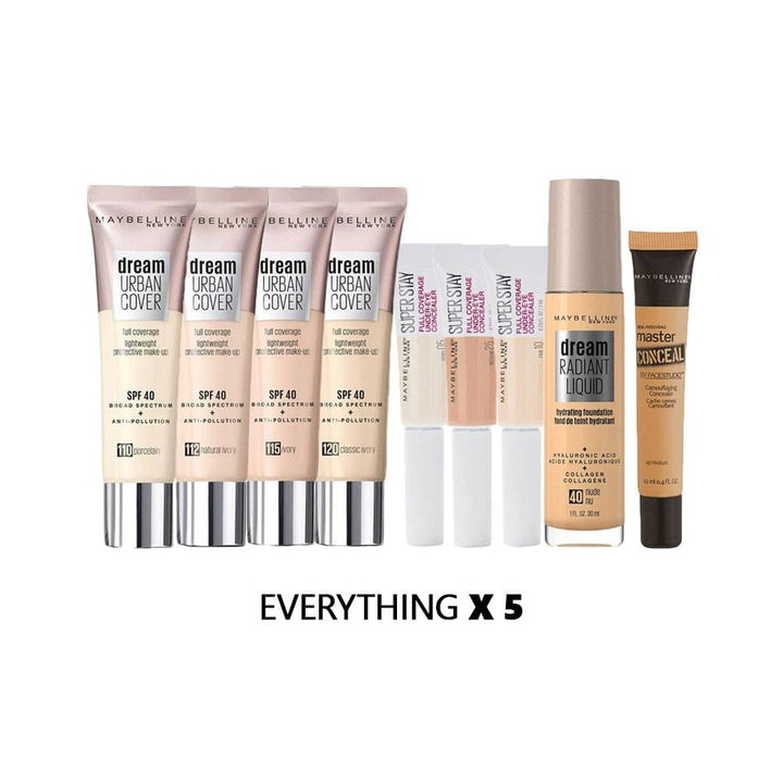 Maybelline Volume Foundation And Concealer Value Pack - 50 units ...